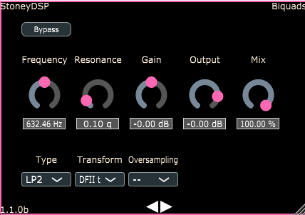 GitHub - nathanjhood/Biquads: Simple two-pole equalizer with variable ...